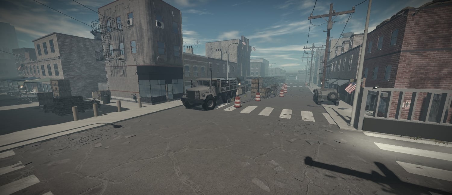 Abandoned Roblox City Environment Map