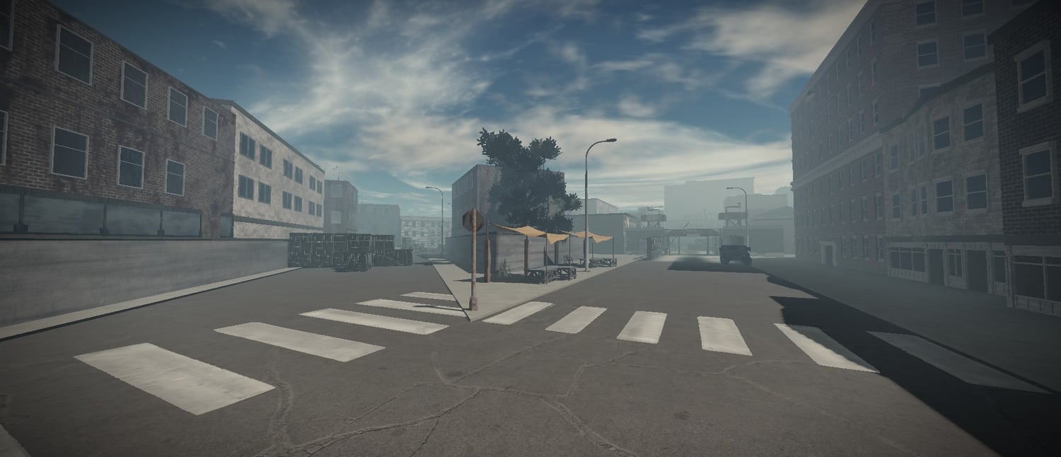 Abandoned Roblox City Environment Map