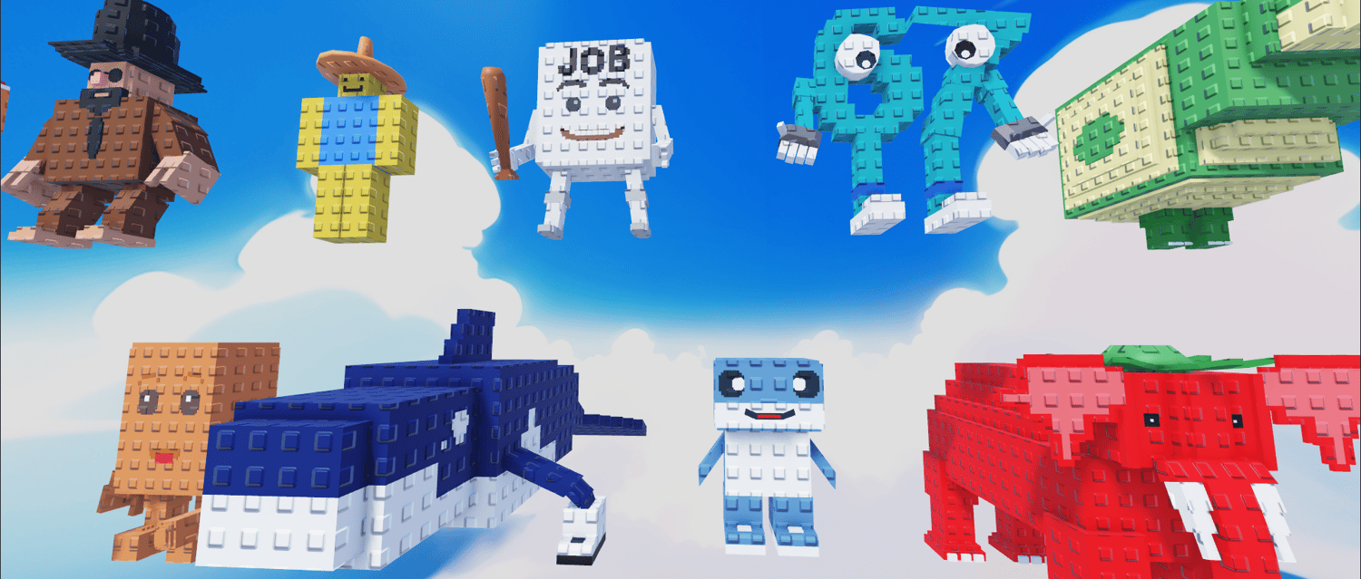 [SPECIAL] 12 Roblox Brainrot Rigged Characters Studs-Styled Pack