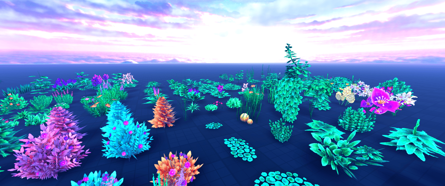[HUGE] Stylized Roblox Flowers & Bushes Nature Assets Pack