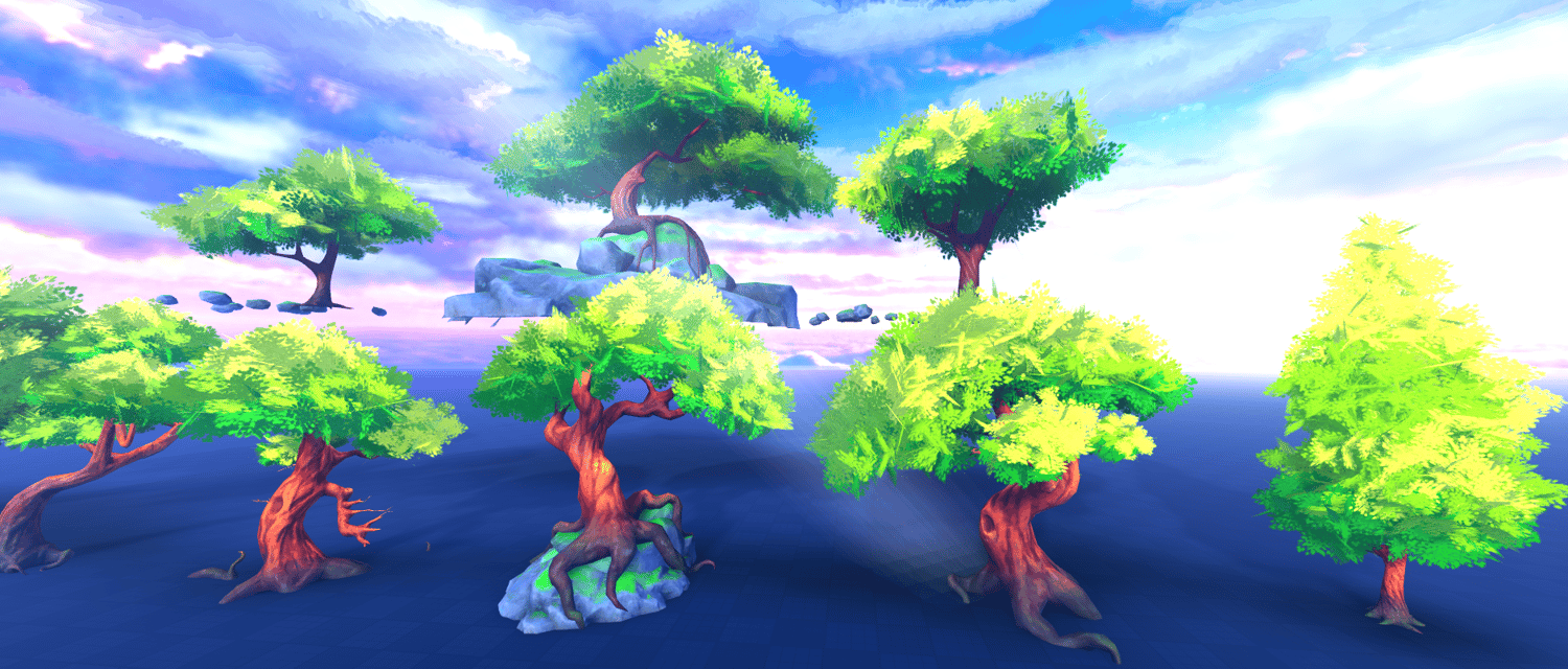 [NEW] Roblox Stylized Fantasy Tree Nature Pack