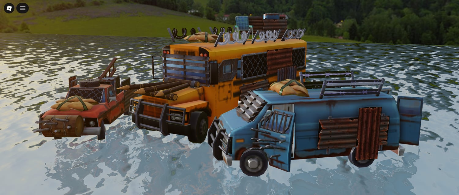 FREE 3 Surroundead Vehicles Zombie Apocalypse – Roblox Survival Vehicle ...