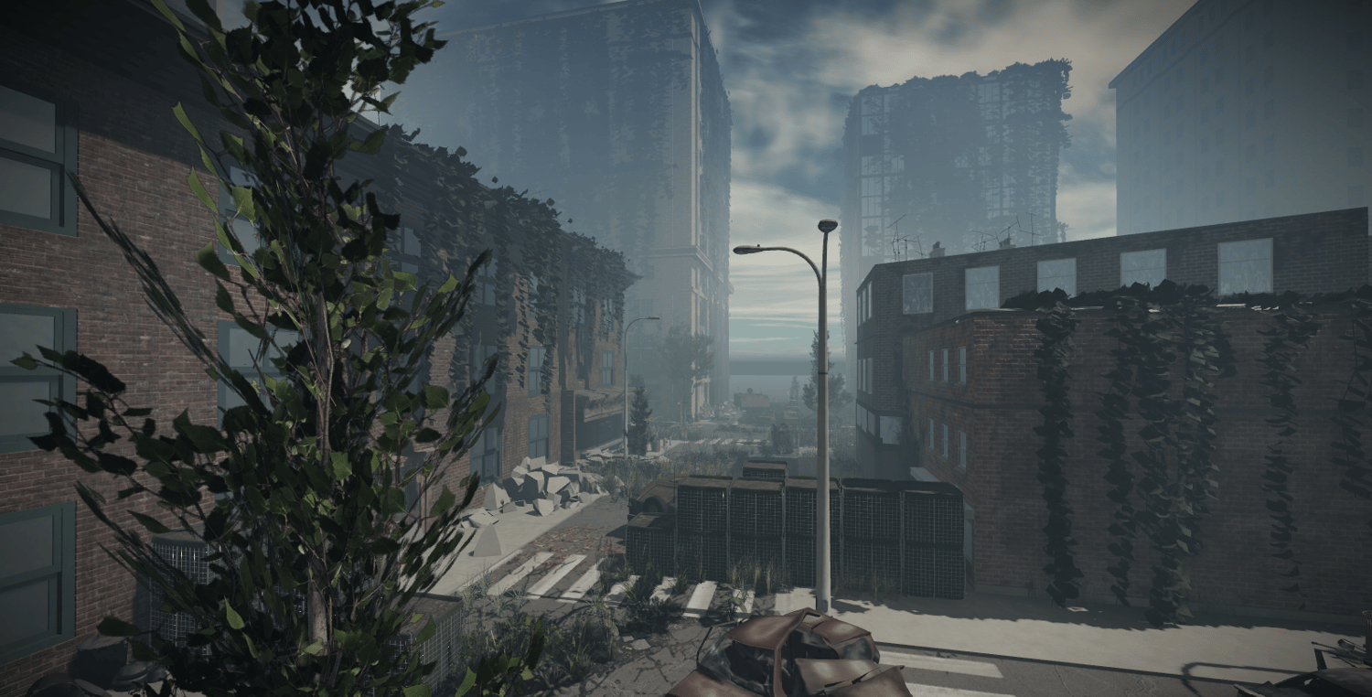 Large Realistic Roblox Post-Apocalyptic Urban Map Environment