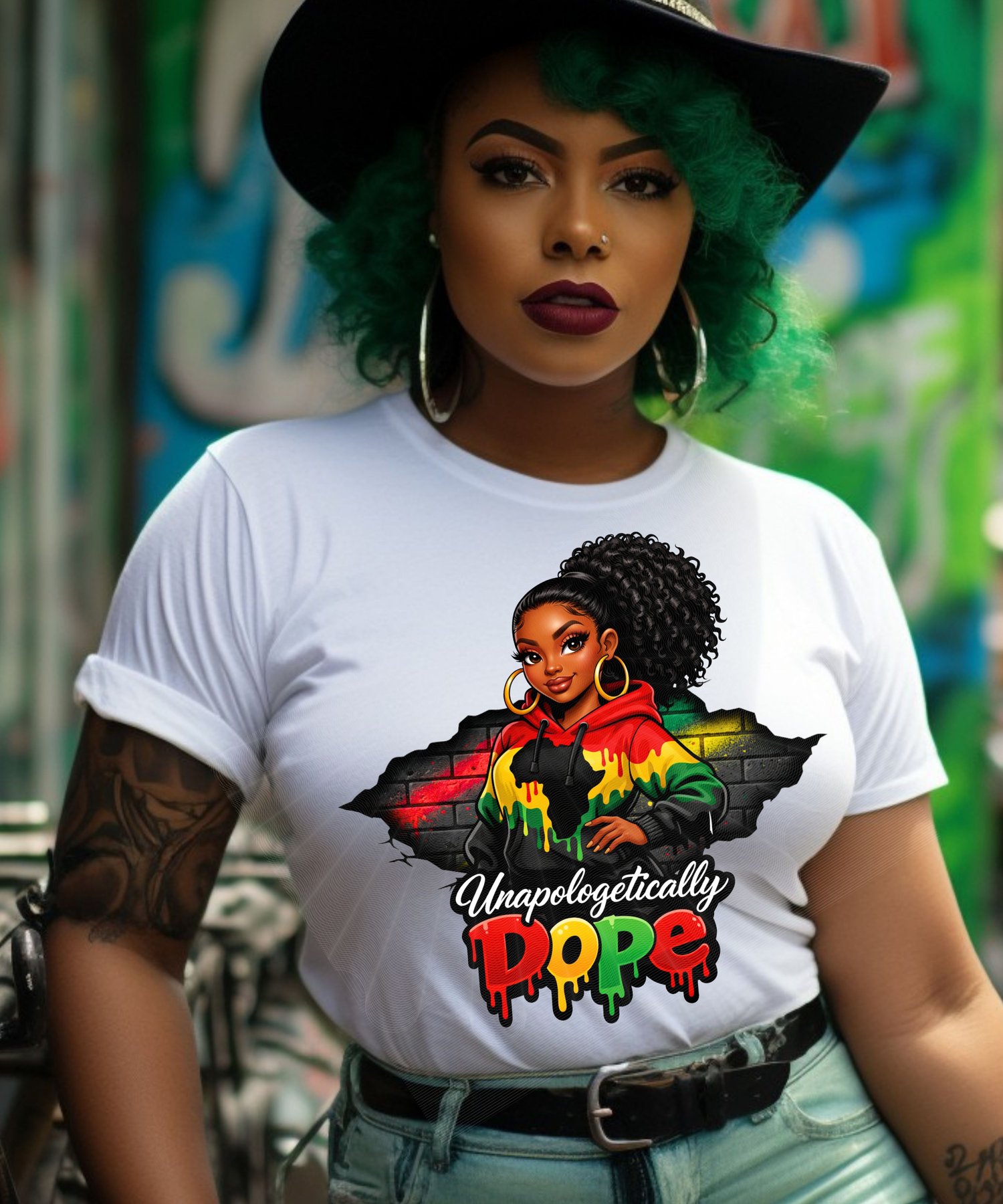 Unapologetically Dope PNG Set | Black History Month Designs for T ...
