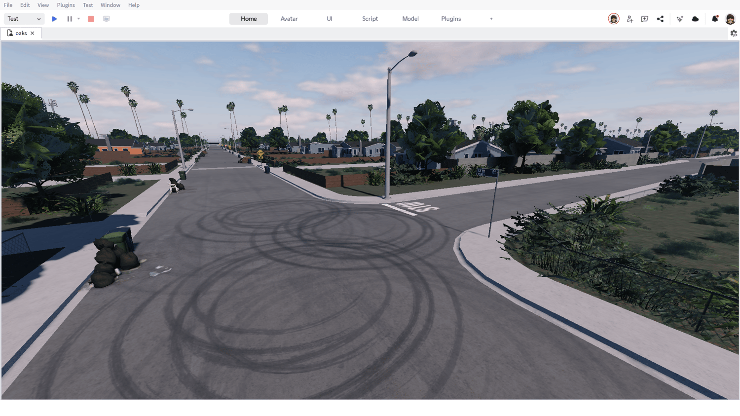 FREE Oaks California – Roblox Huge Driving City Map