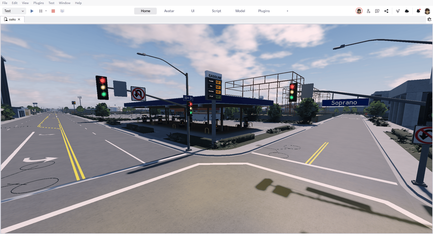 FREE Oaks California – Roblox Huge Driving City Map