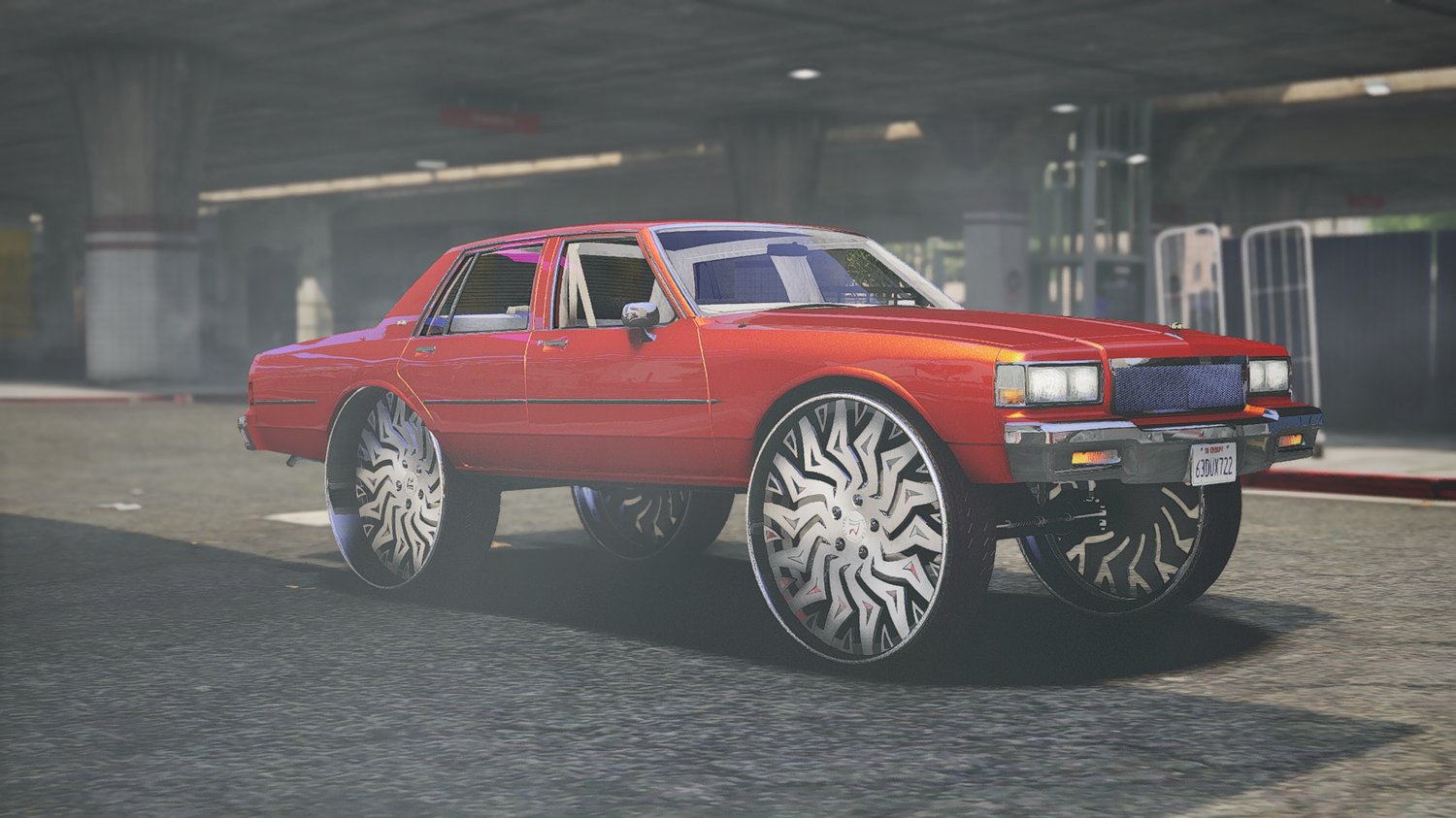 Chevrolet Caprice Classic With Butterfly Doors On Rucci Forged Rims ...