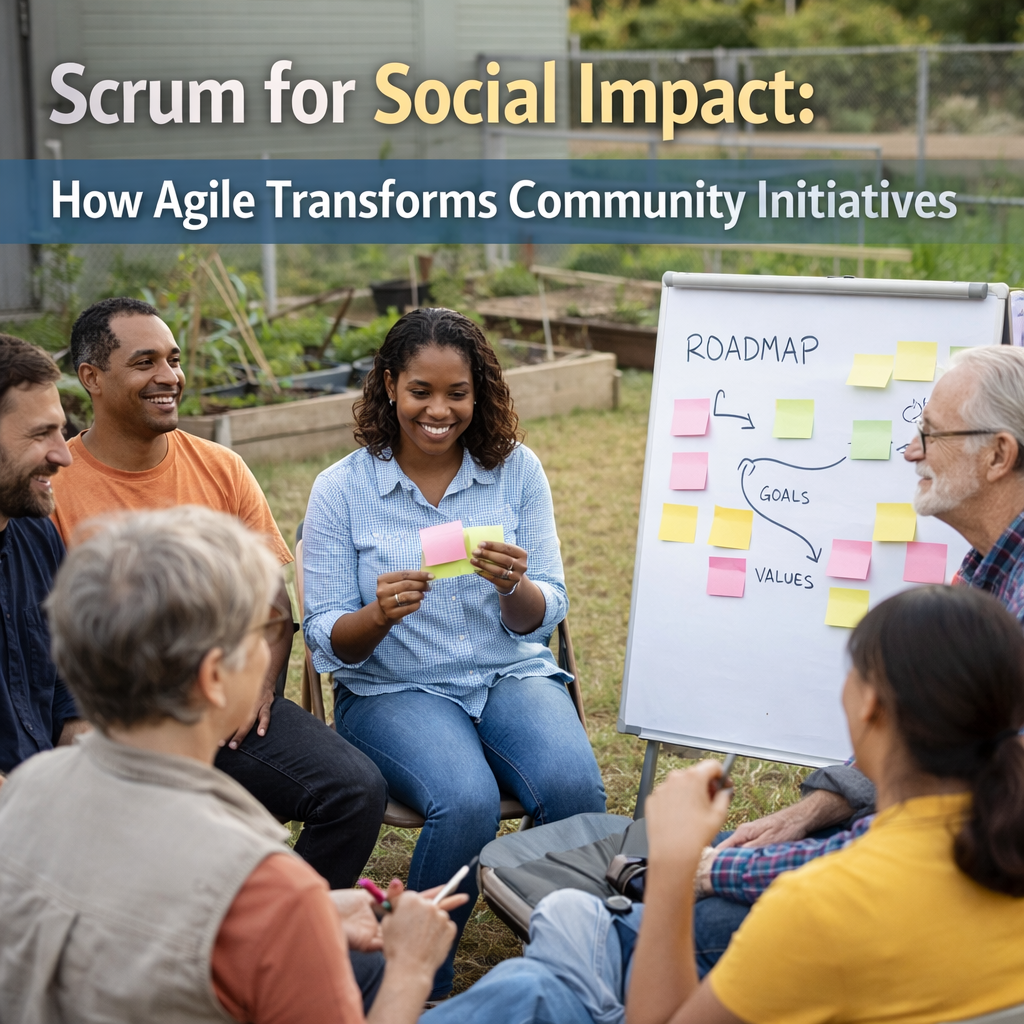 Scrum for Social Impact: How Agile Transforms Community Initiatives
