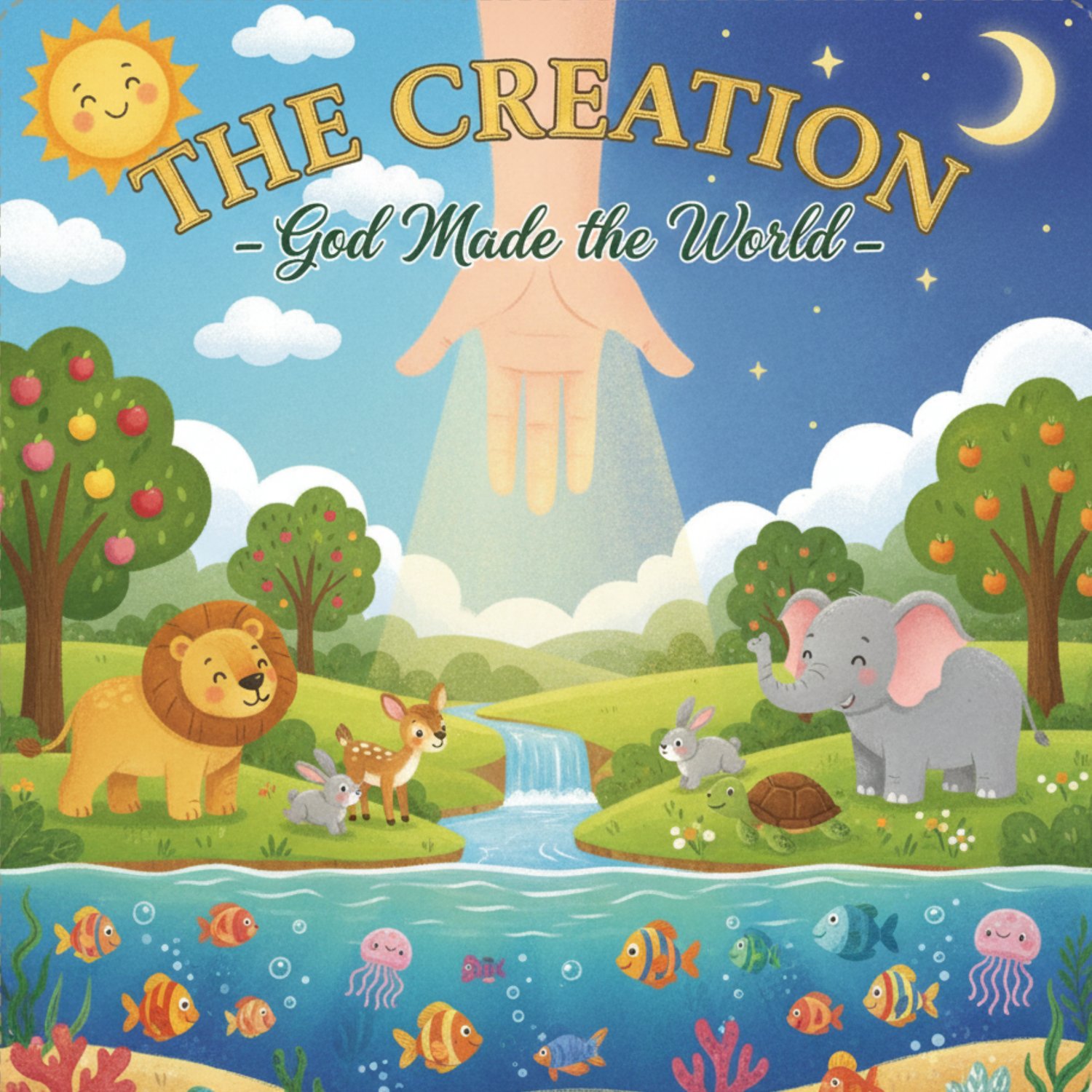 The Creation — Bible Story for Kids (Printable PDF) - Payhip