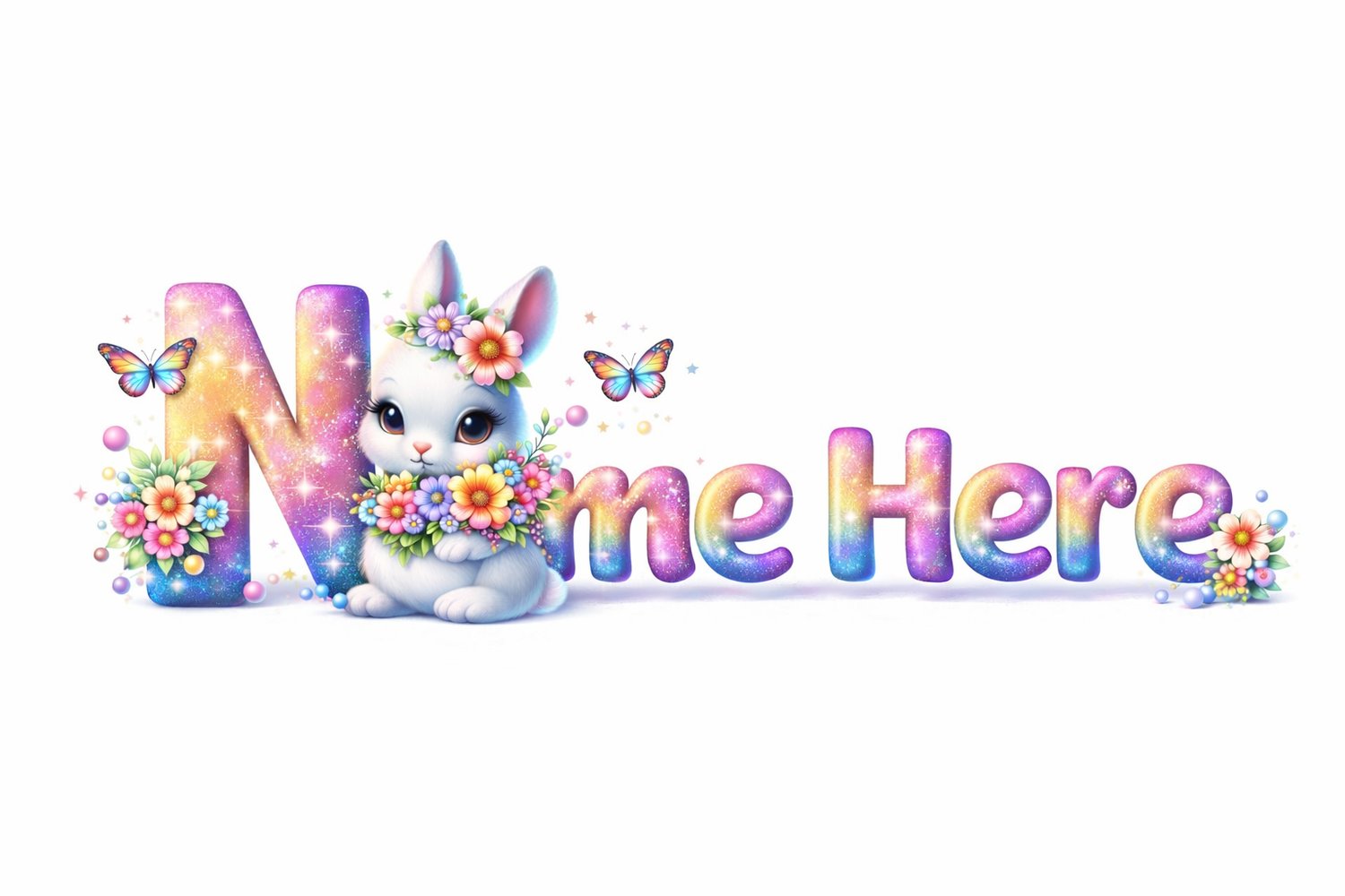 Custom Name Art Easter (name Only) - Payhip