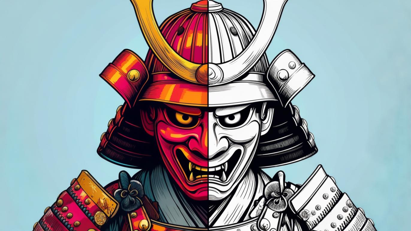 🗡️ Fantasy Samurai — A Legendary Cinematic Coloring Experience - Payhip