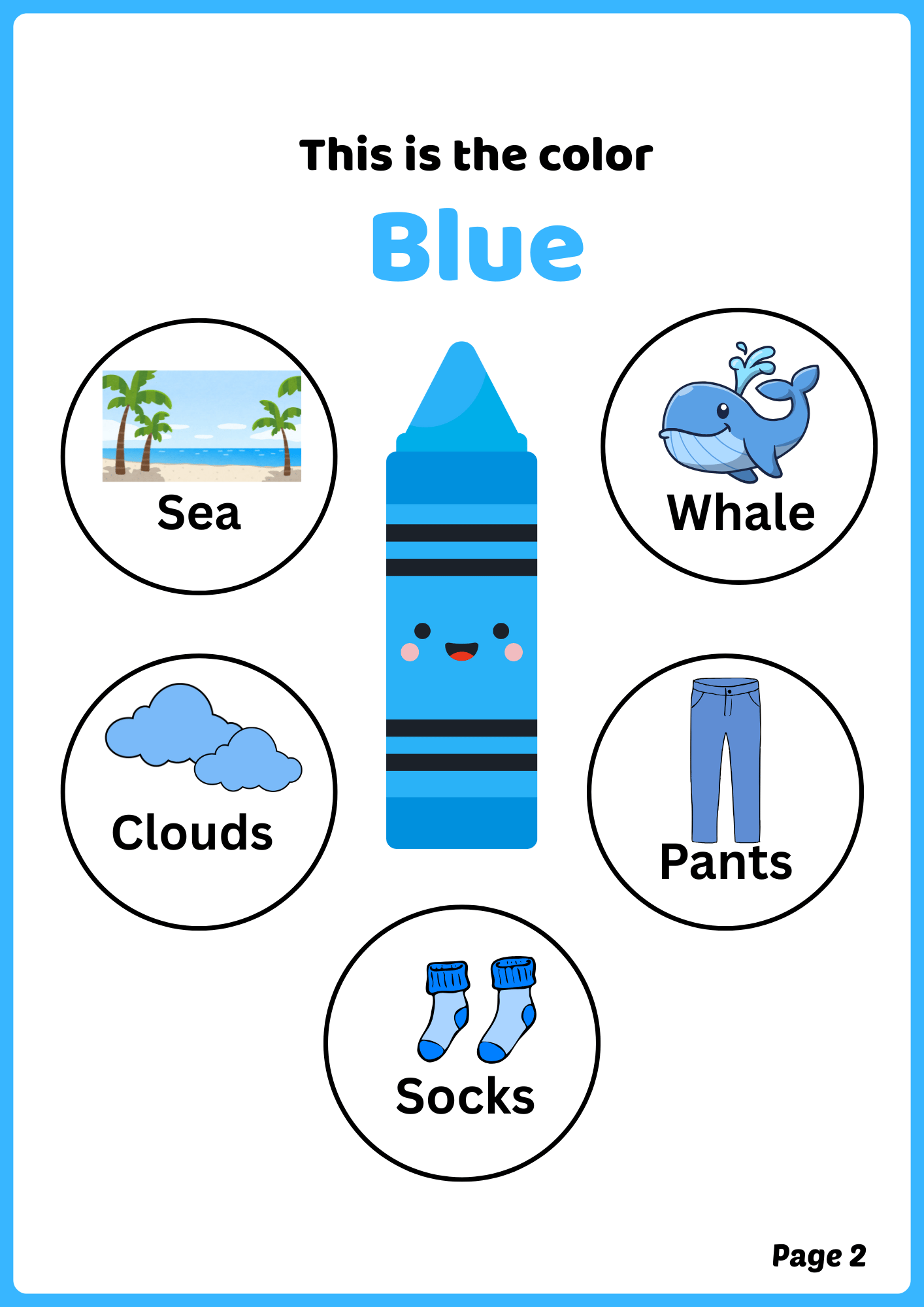 Let’s Learn the Colors — Printable Coloring & Matching Activities for ...