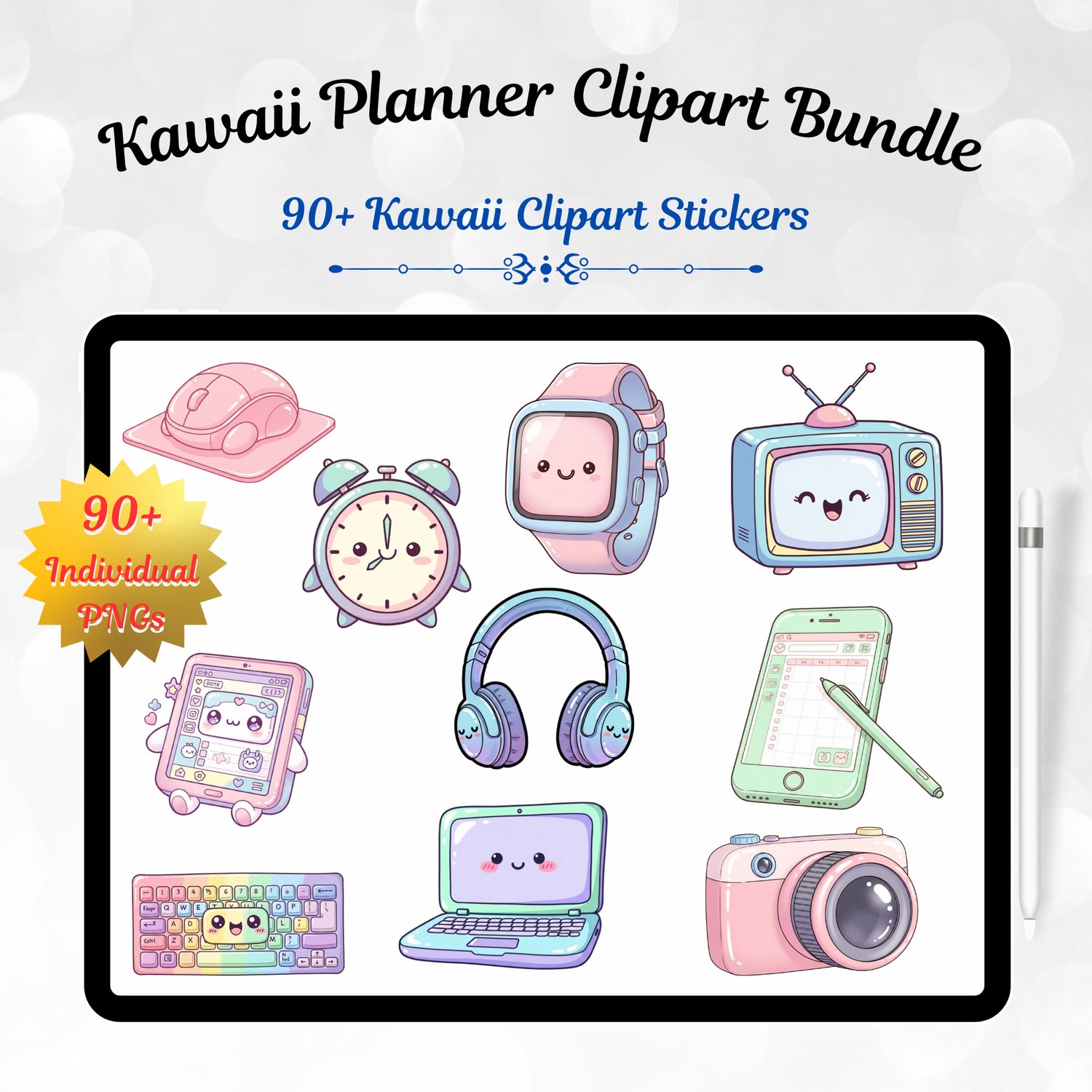 Transform Your Planner Pages: Introducing the Ultimate Kawaii Pastel ...