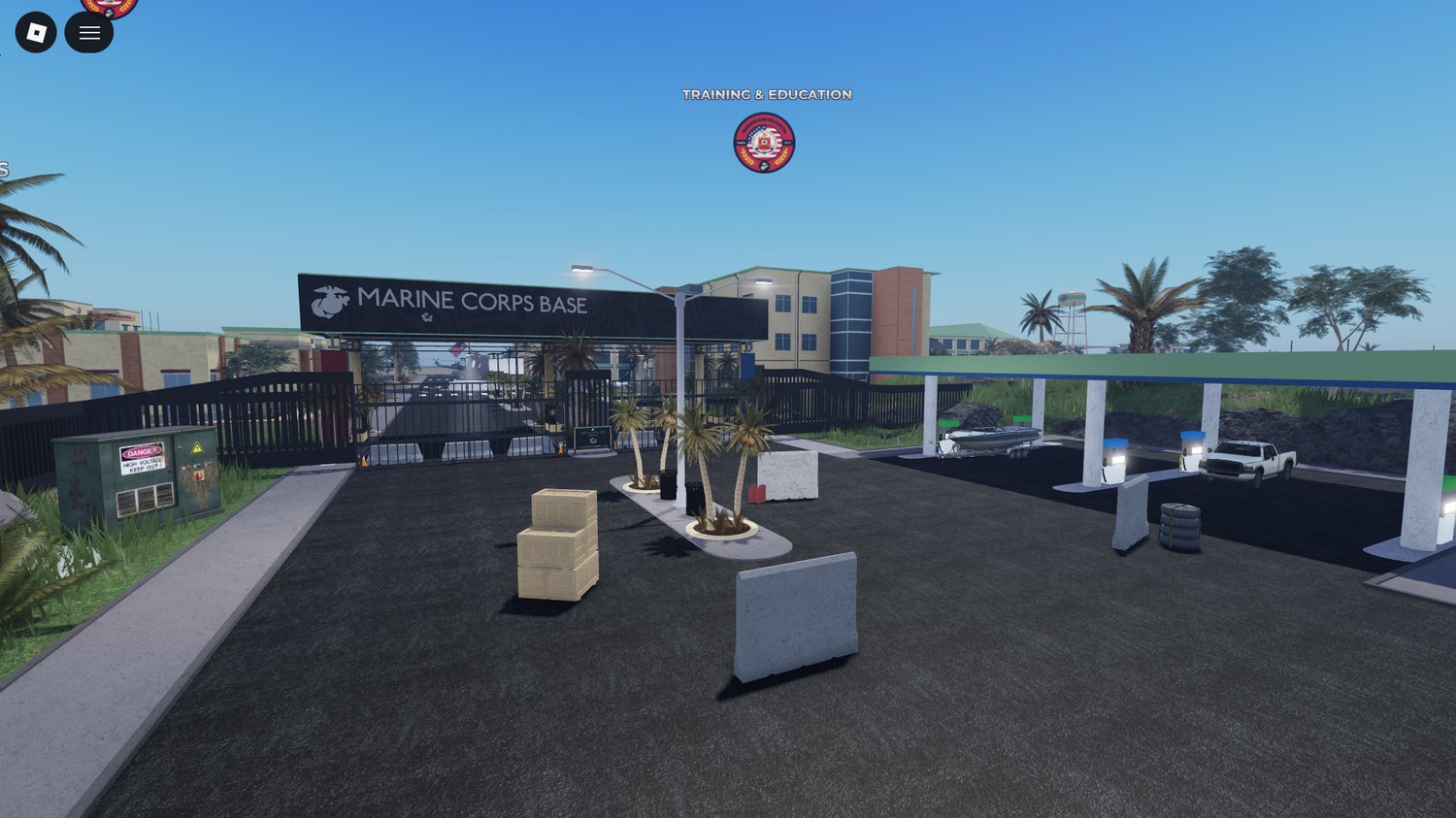 Free Marine Base – Roblox Scripted Military Roleplay Map