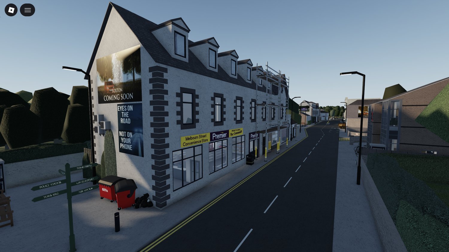 Free British City – Roblox Scripted Realistic Roleplay Map