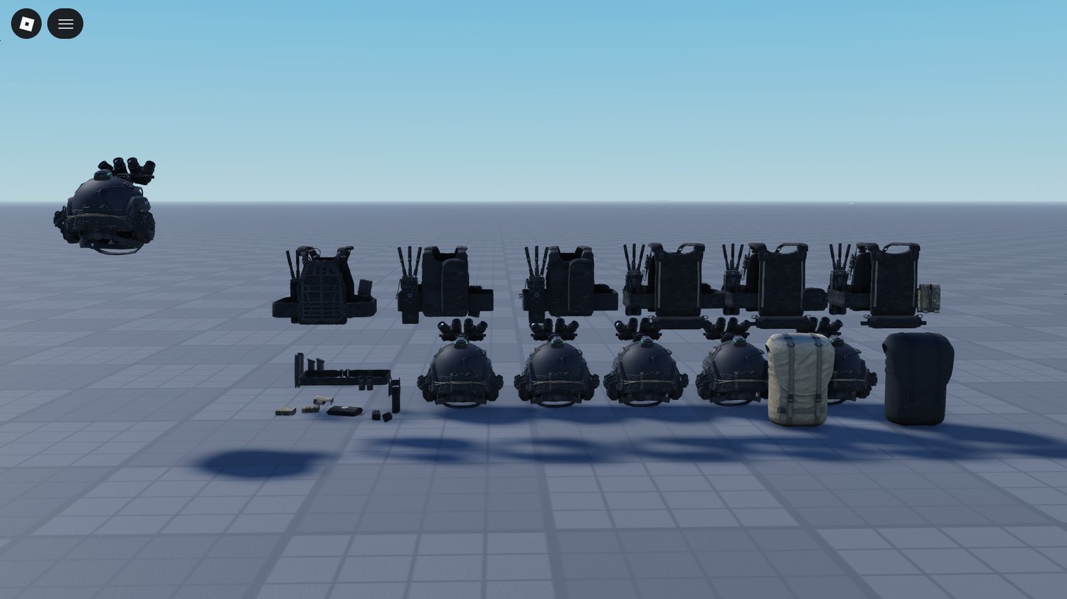 Free SCP Gear Pack – Roblox Horror Roleplay Assets