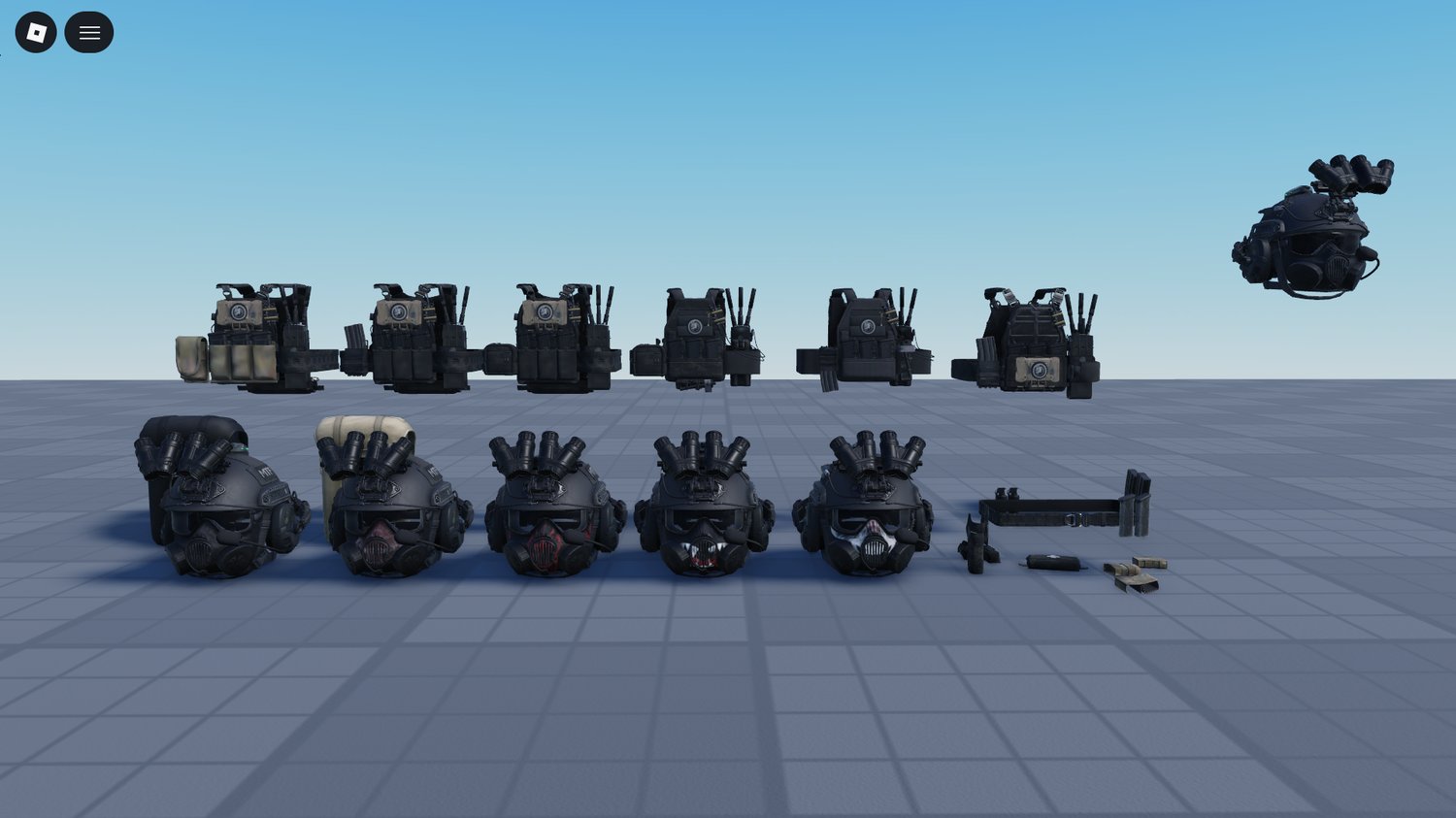 Free SCP Gear Pack – Roblox Horror Roleplay Assets