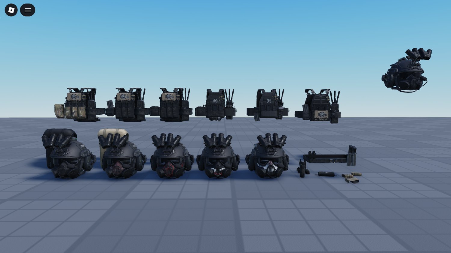 Free SCP Gear Pack – Roblox Horror Roleplay Assets