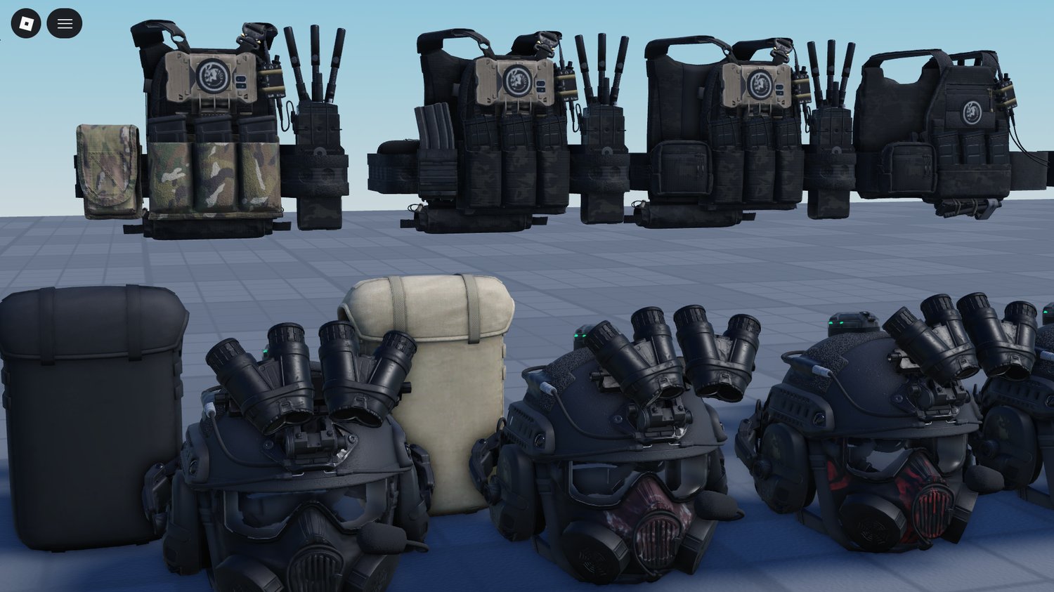 Free SCP Gear Pack – Roblox Horror Roleplay Assets