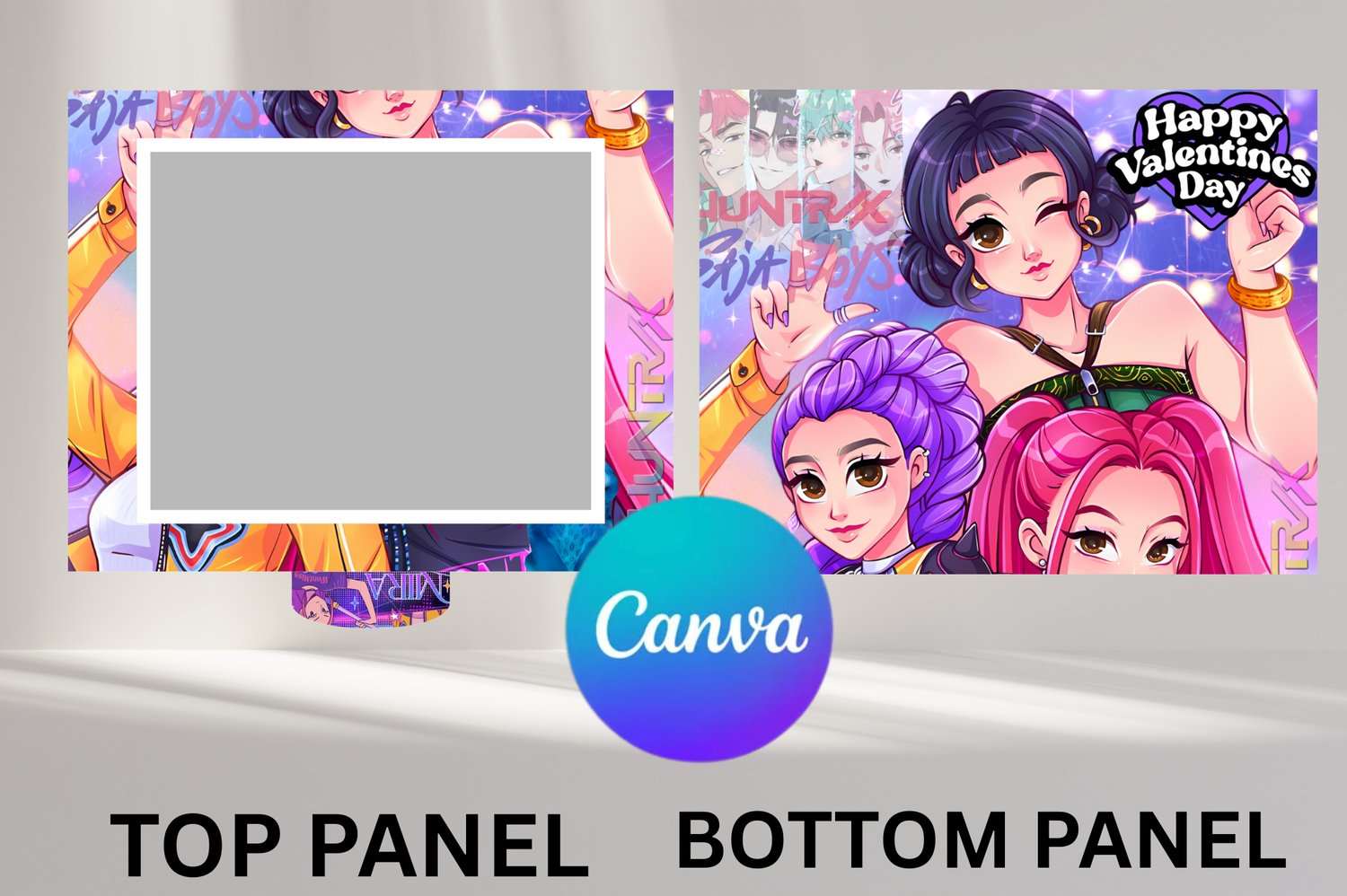 K-Pop Demon Hunter 16x20 Washer Machine Template | Editable Canva ...