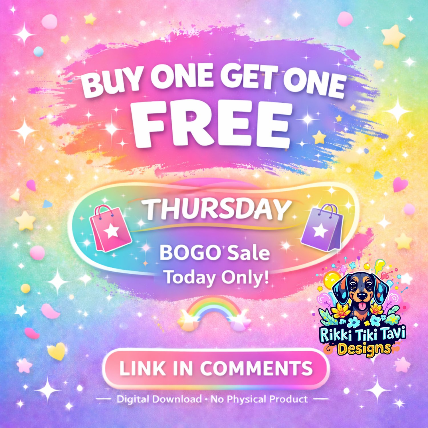 🌈 Daily Sales Promo Graphics Bundle – Digital Download - Payhip