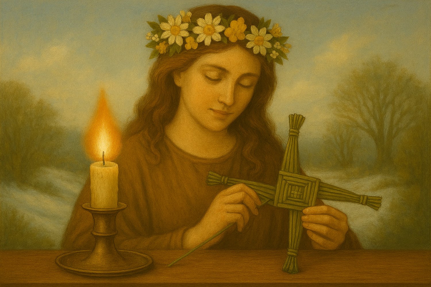 Saint Brigid: Celtic Goddess, Christian Abbess & Patron Saint of Ireland