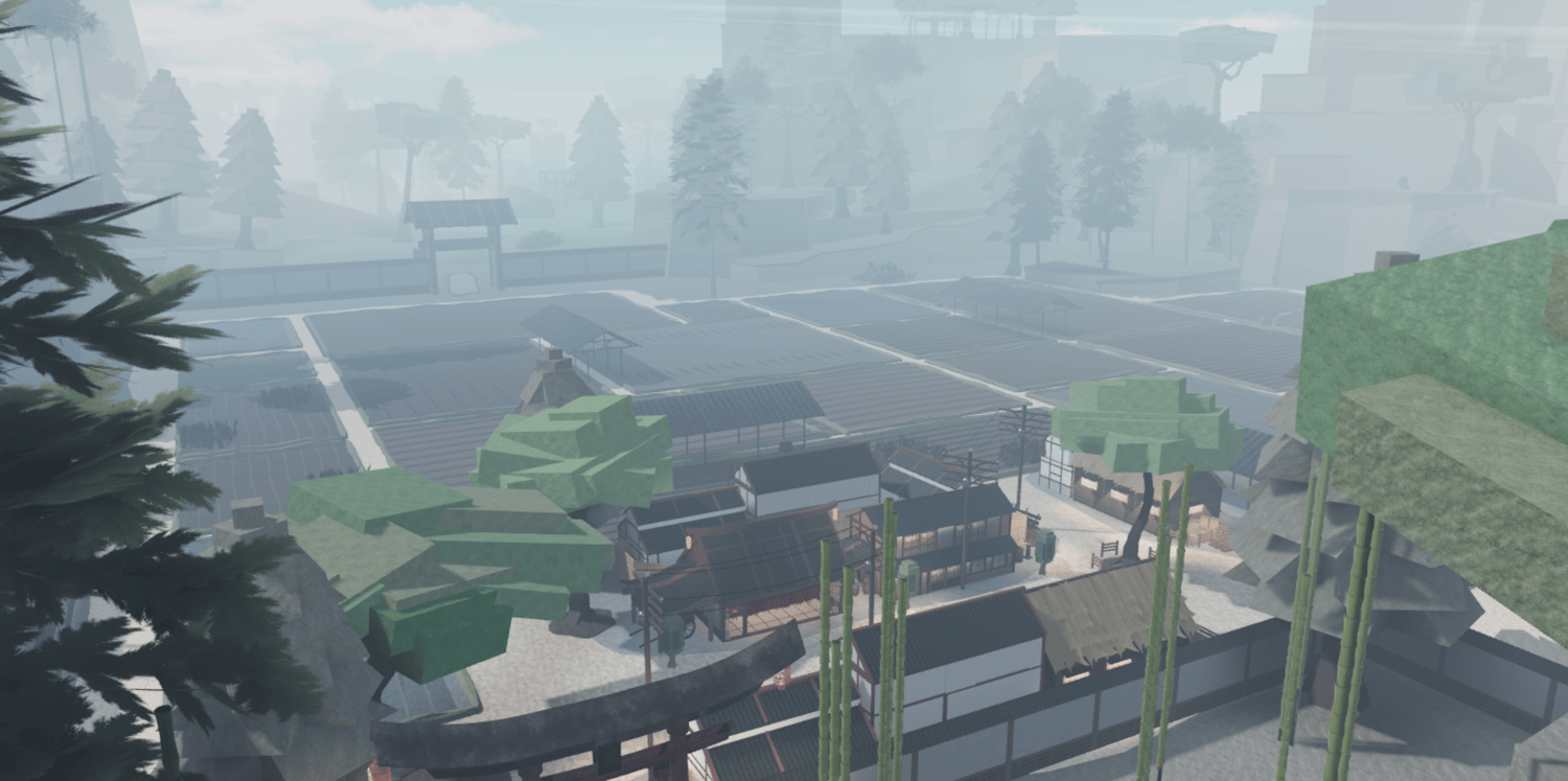 Roblox Hillside RPG Japanese Village Map