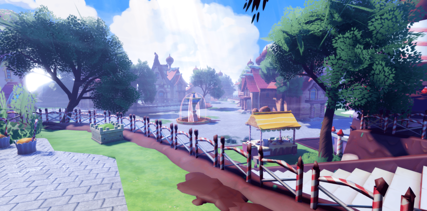 Roblox Fantasy Candy Town Island Map