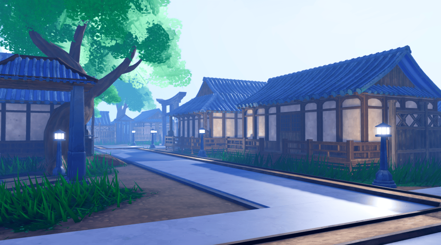 Roblox Stylized Ancient Japanese School Map