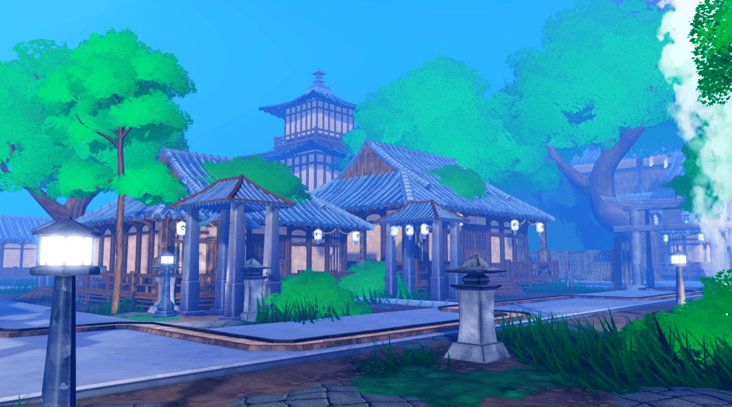 Roblox Stylized Ancient Japanese School Map