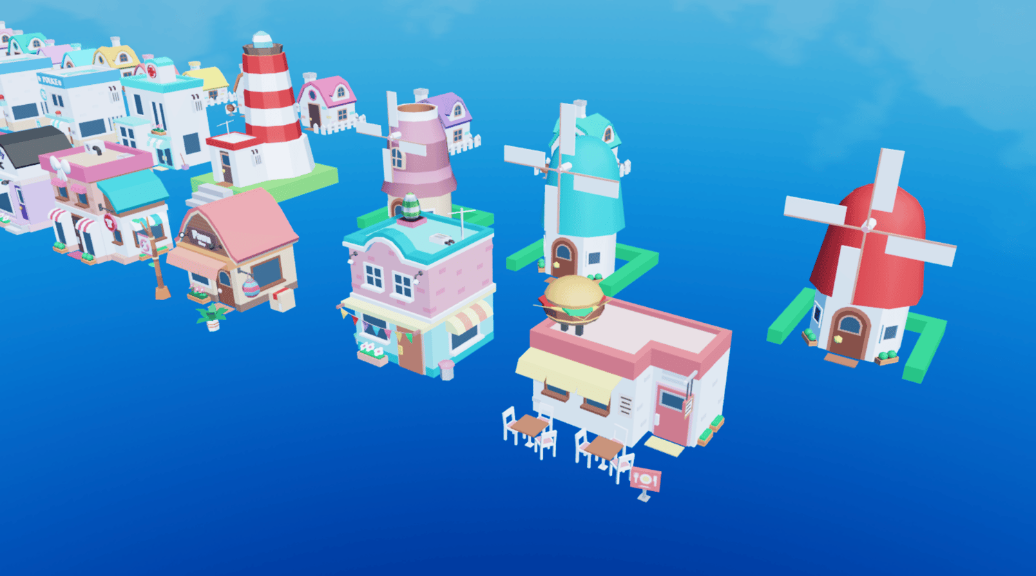 Roblox Low Poly City Asset Pack