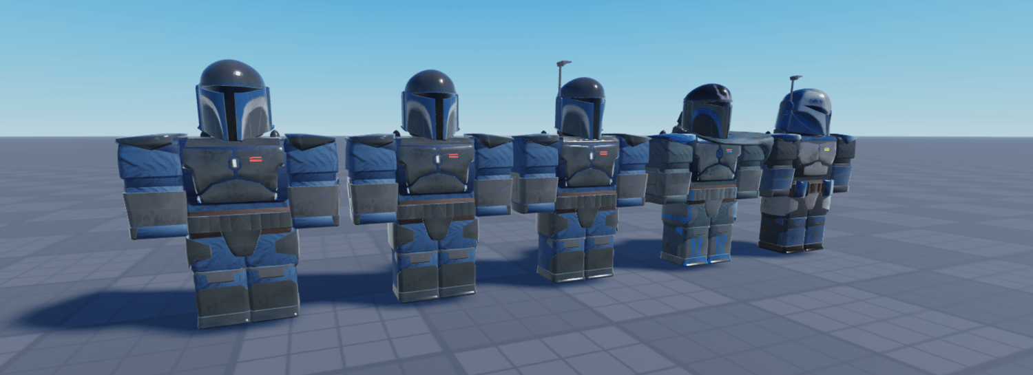 Realistic Custom Roblox Hair Models Pack