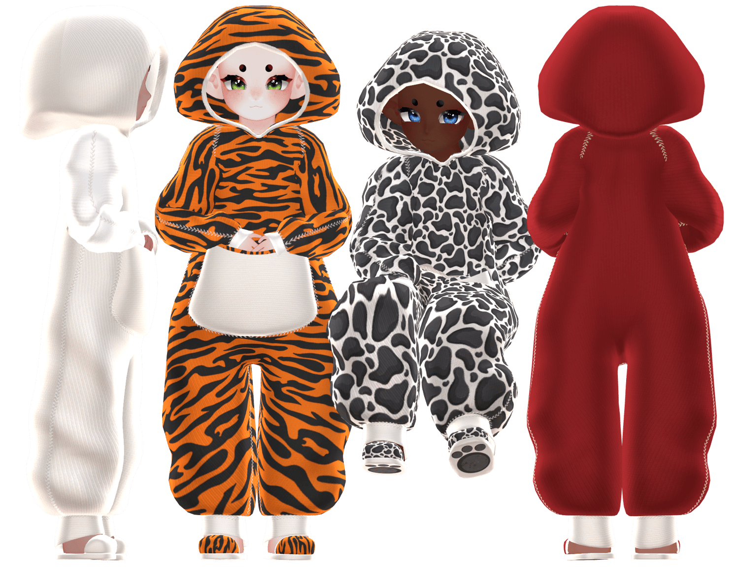 GM's Chibi Base [VRCFT] V3 VrChat Body Base