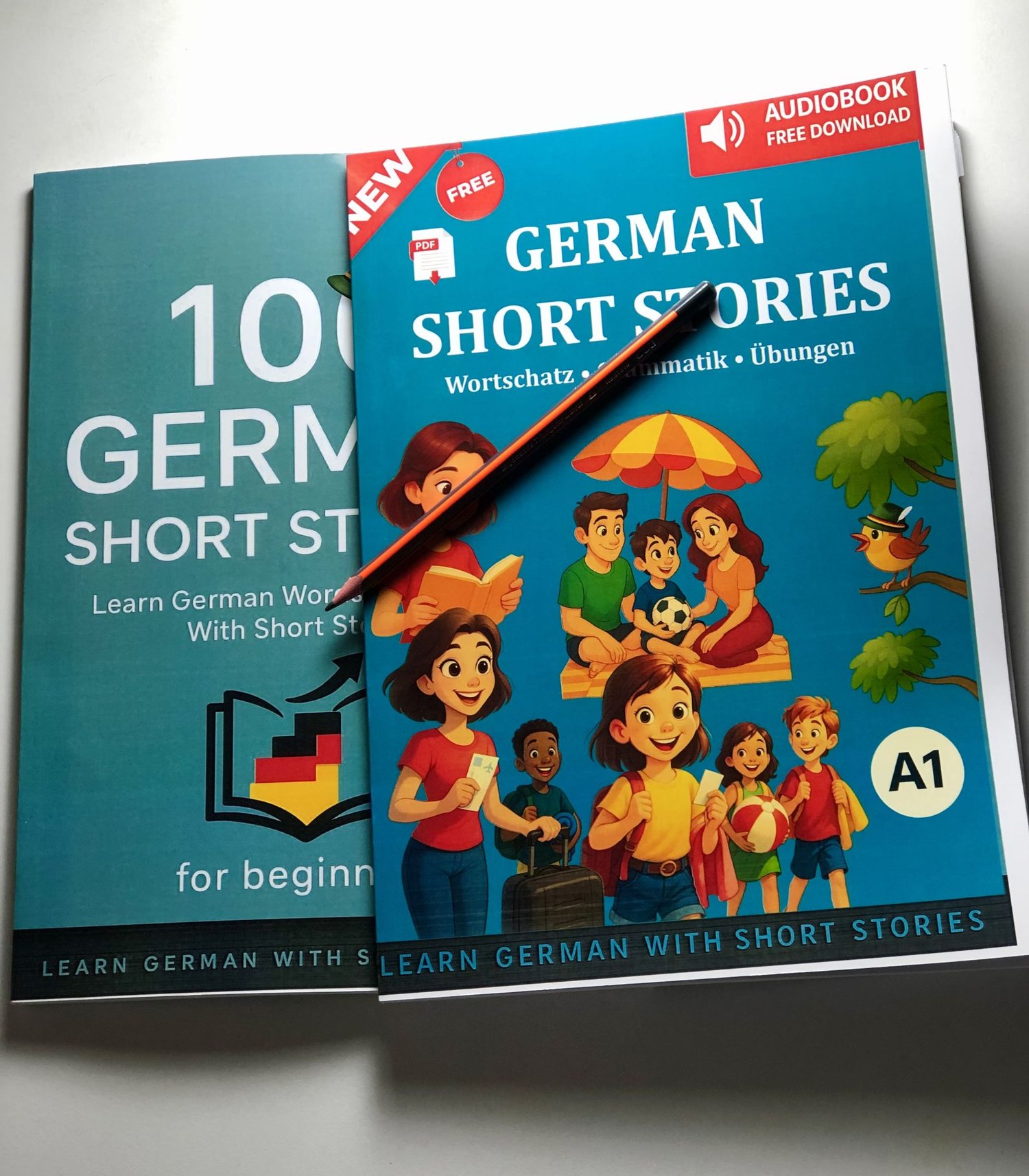 🇩🇪 German Short Stories A1–A2 2026 - Payhip