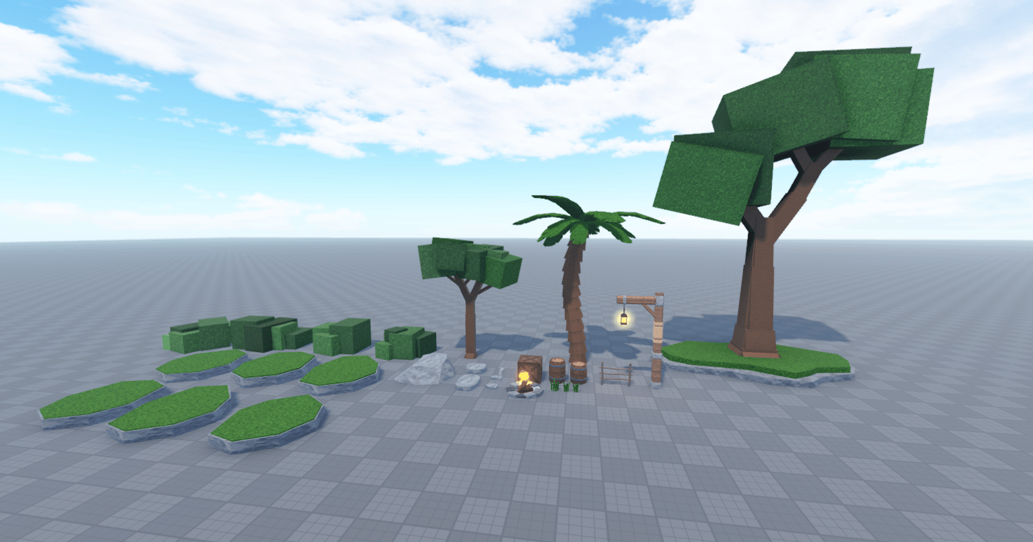 D&M Production - Low-Poly Roblox Maps