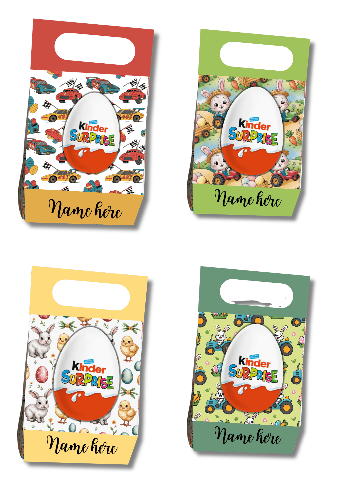 Boys Easter egg holder bundle (set of 4) - Payhip