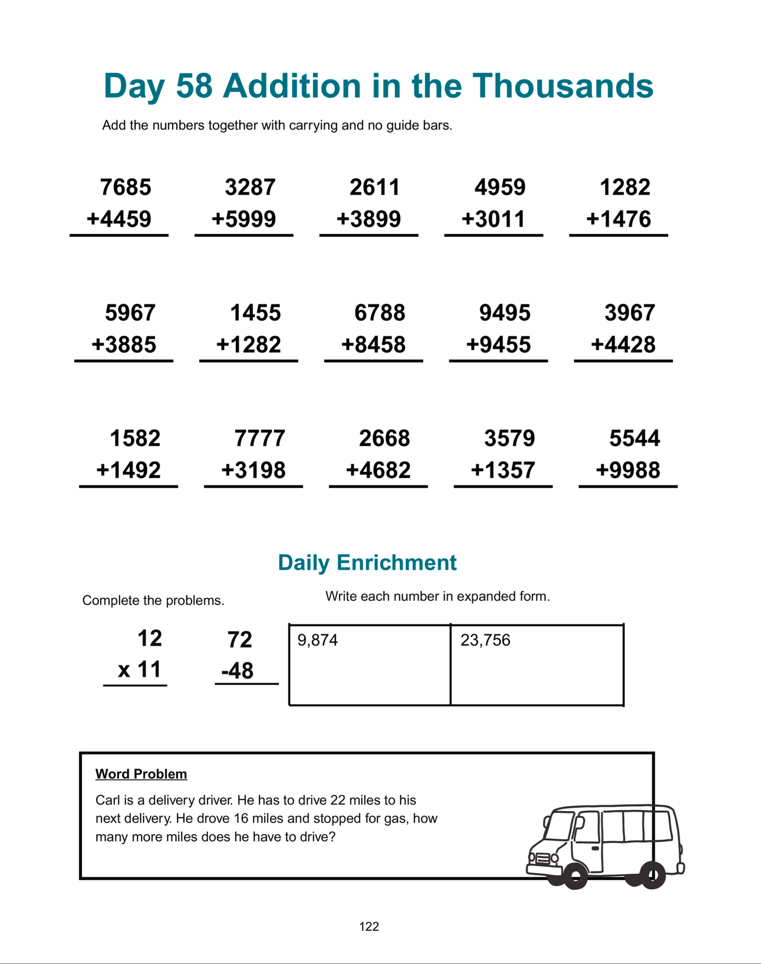 Fundamentals of Mathematics for 3rd Grade