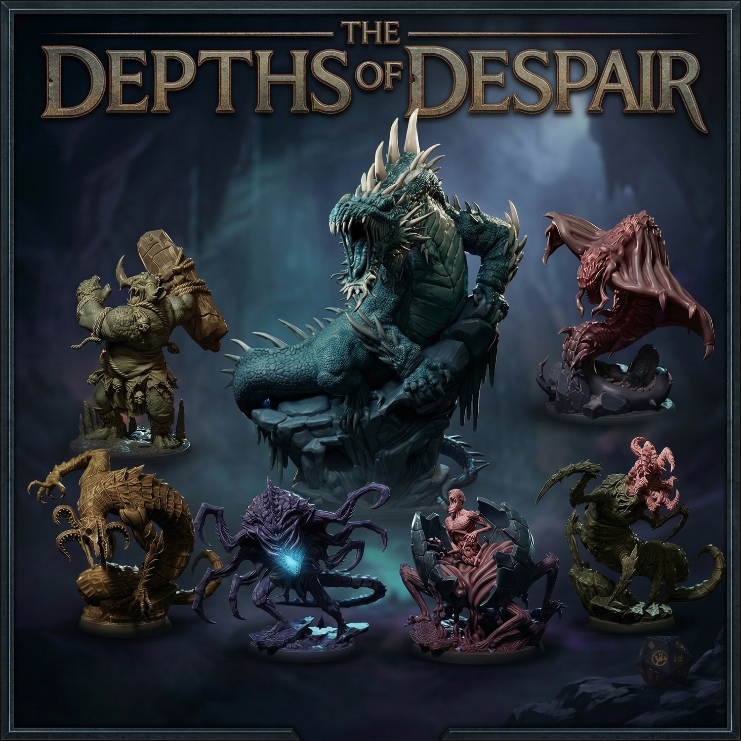 The Depths of Despair – 8 Monster Bundle | Dragon Beast Eldritch ...