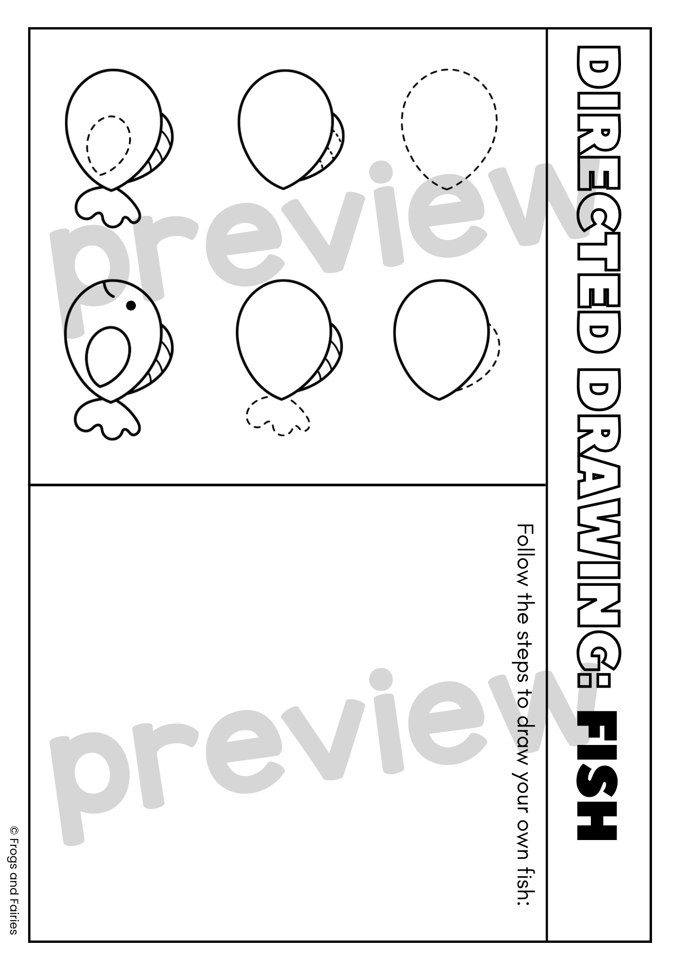 Summer Directed Drawing Worksheets – Step-by-Step Art Activities