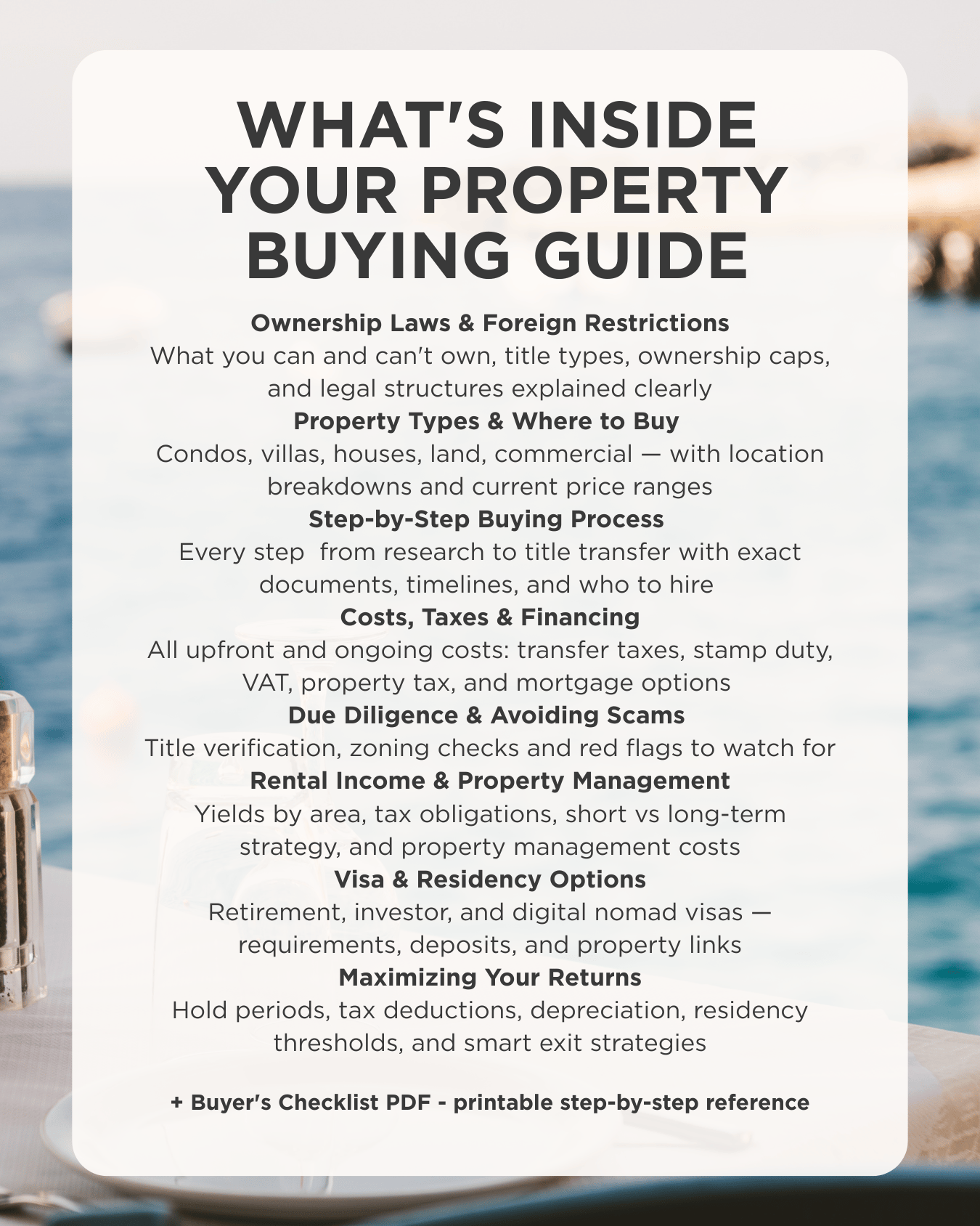 Philippines Property Guide for Foreigners (2026): Costs, Legal Setup ...