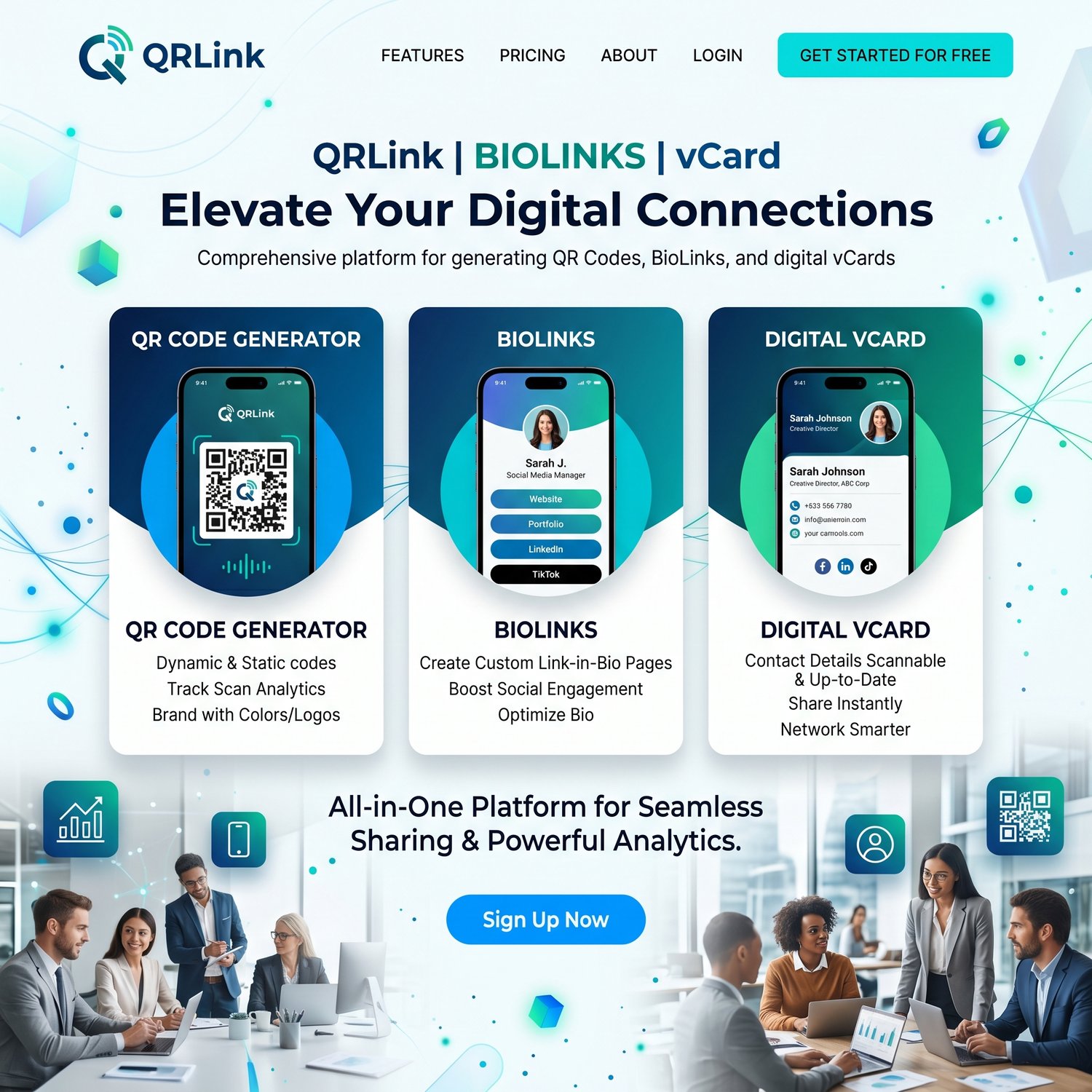 QR Code Generator BioLinks vCard SaaS Extended License - Payhip