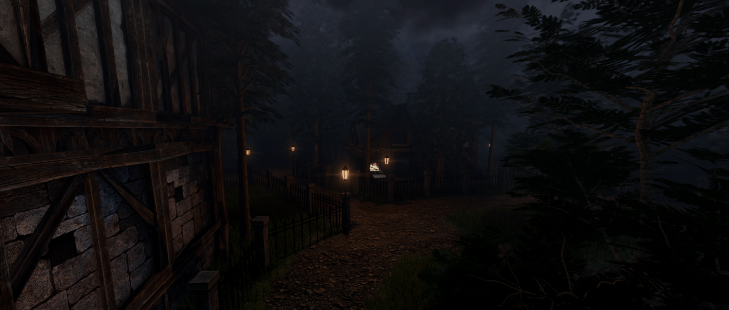[EXCLUSIVE] Roblox Horror Aesthetic Medieval Town Map with Lobby