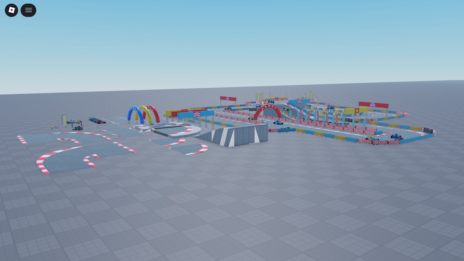 Free Modular Low Poly Circuit – Roblox Racing Track Kit