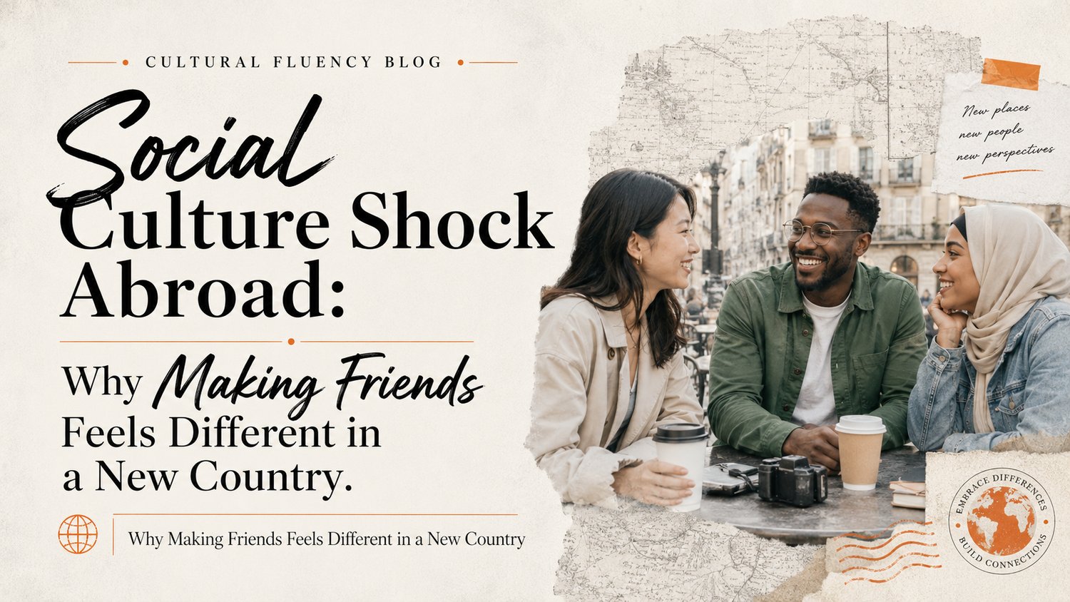 Social Culture Shock Abroad: Why Making Friends Feels Different in a ...