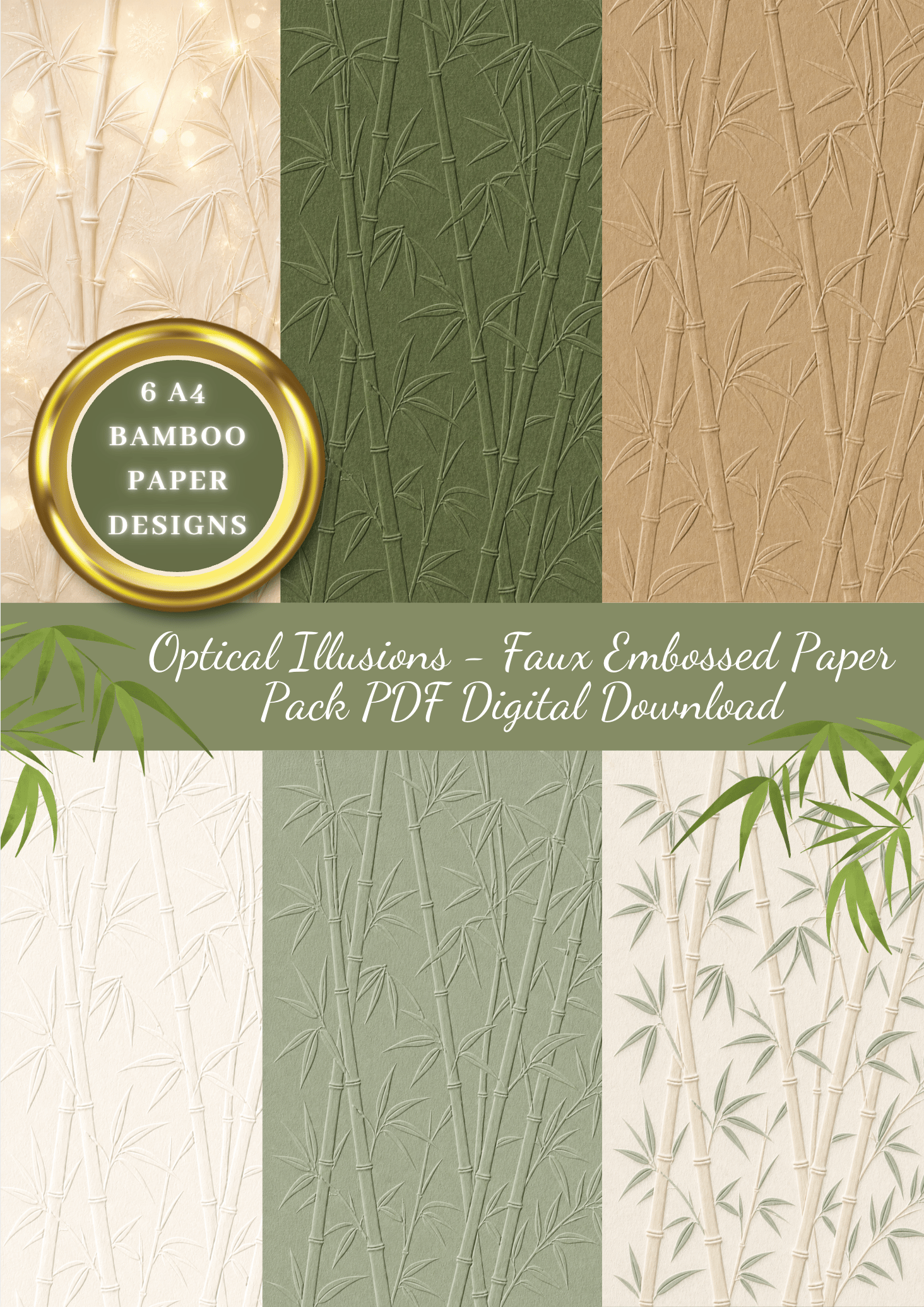 Opulence By Design - Printable Papers - Singles and Kits