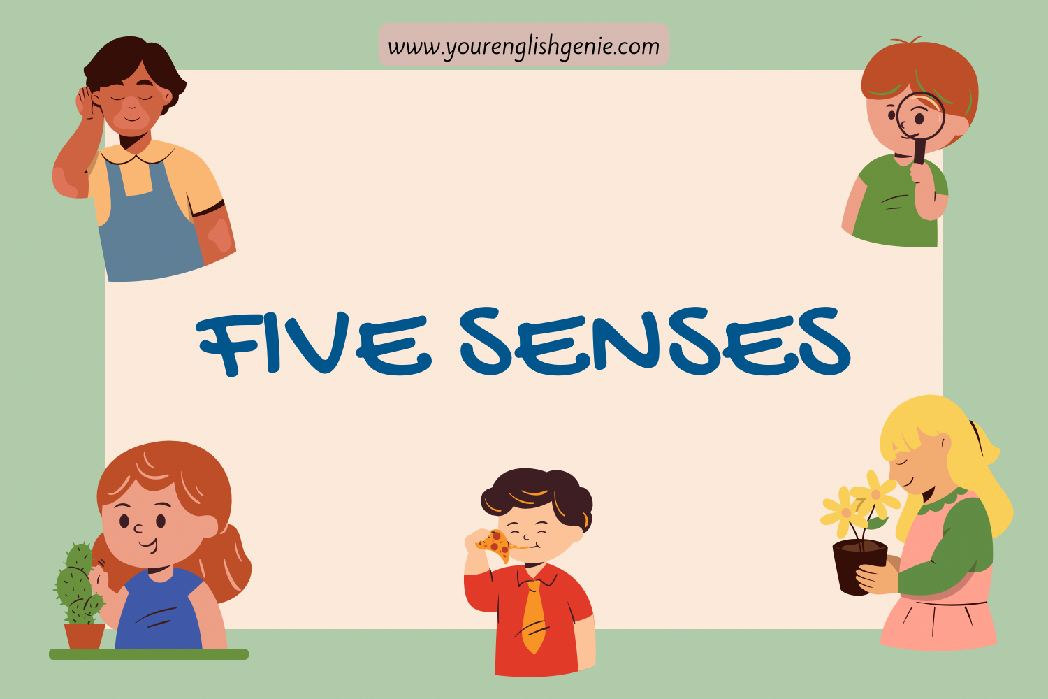 Lower Primary: Using the Five Senses in Composition Writing