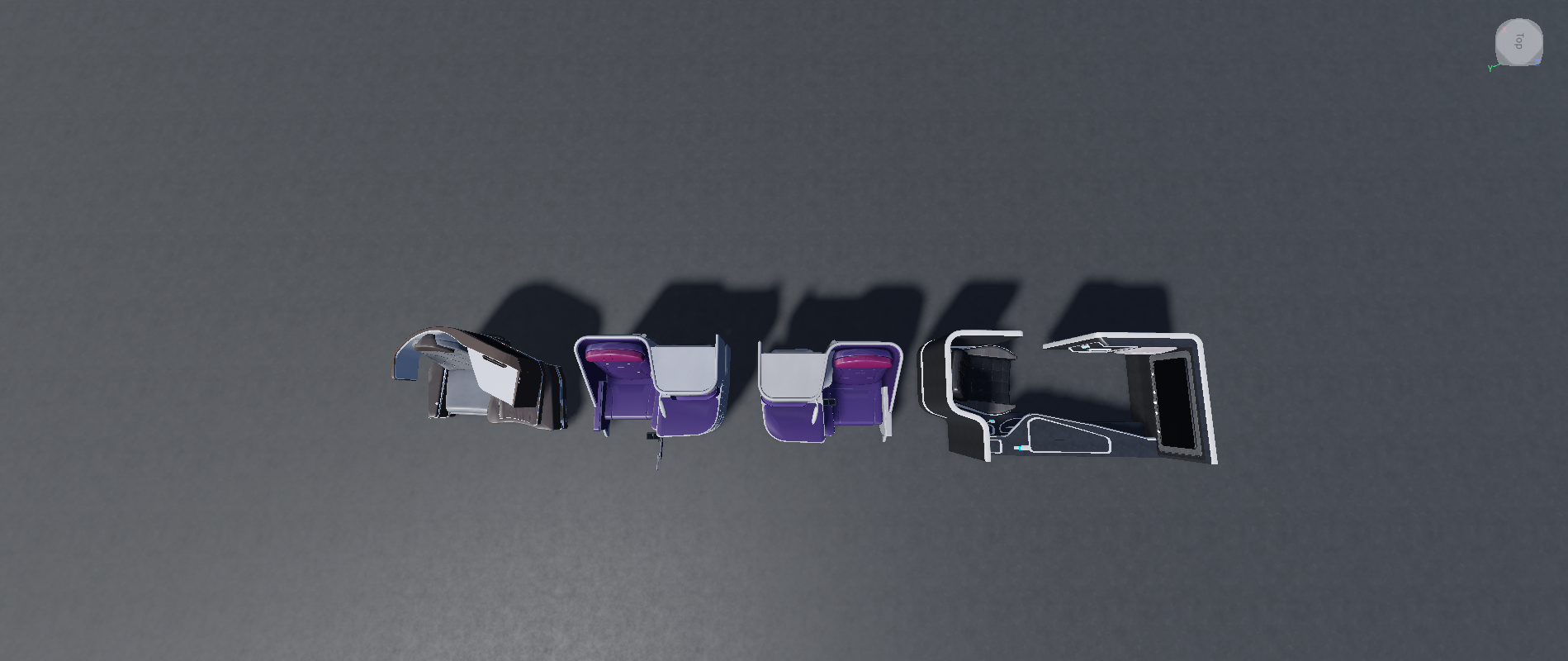 Roblox Aircraft Business Class Seat Collection Pack