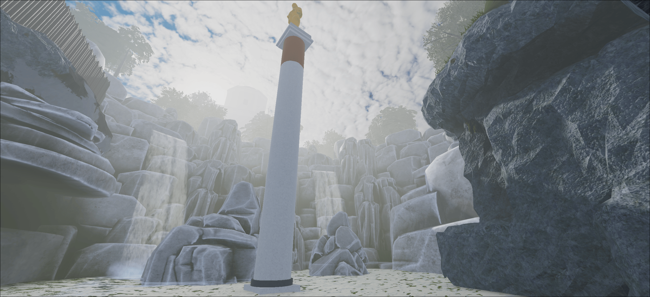Roblox Mysterious Forest Roman Ruins Map