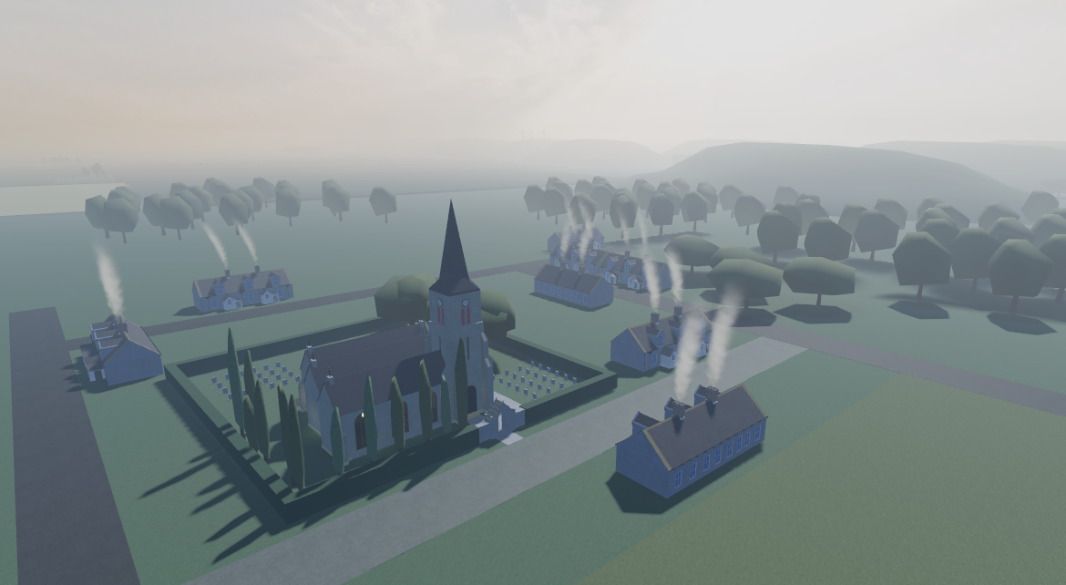 Roblox Low-Poly Verdant Valley City Map