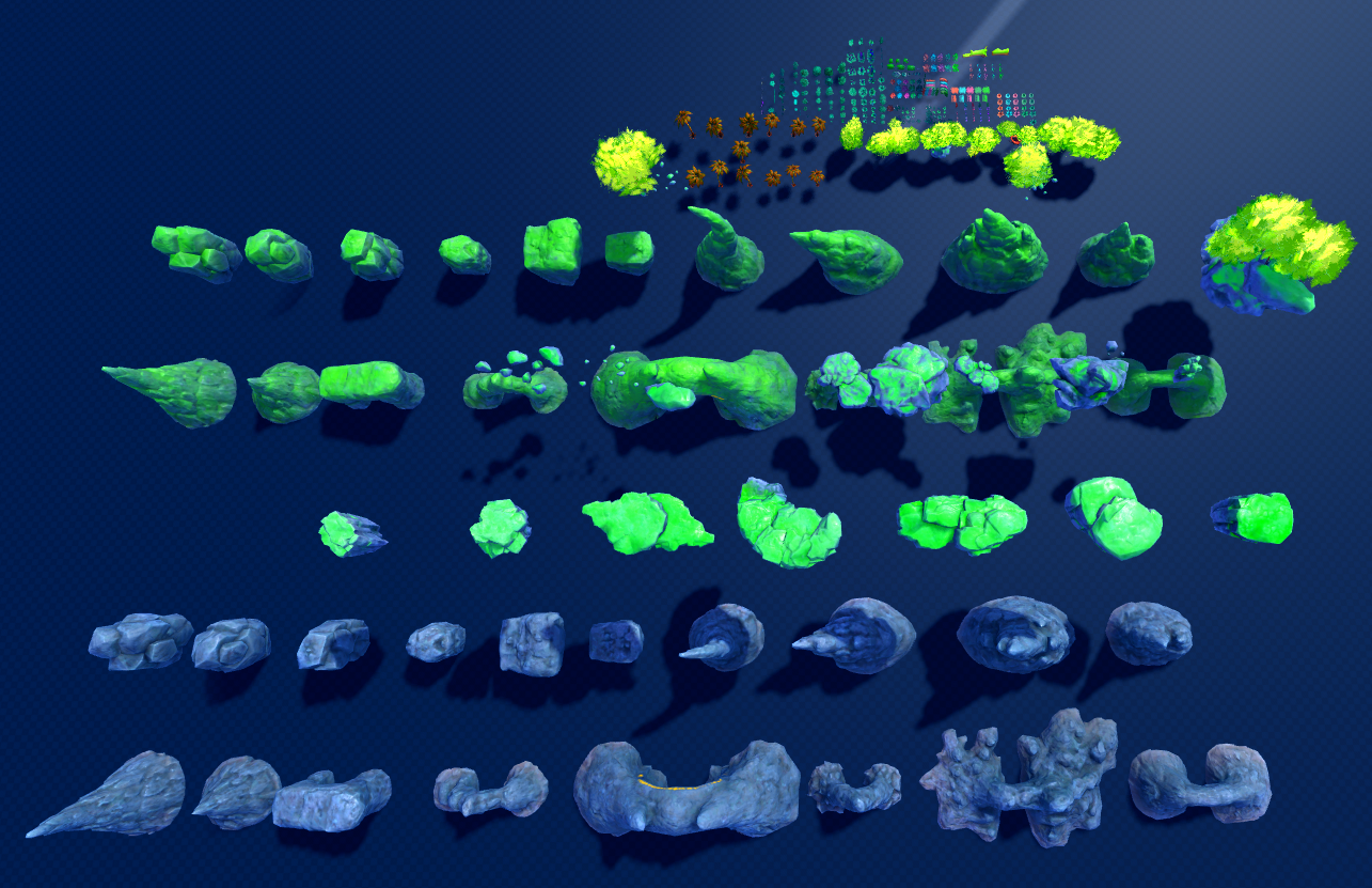 [MEGAPACK] 250 All-Inclusive Roblox Stylized Nature Assets Pack (Rocks ...